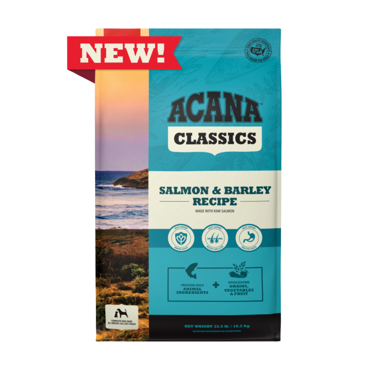 Classics, Salmon and Barley Recipe | ACANA™ USA
